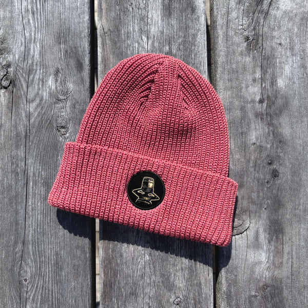 À l'abri de la Tempête Pompom Tuque with Logo